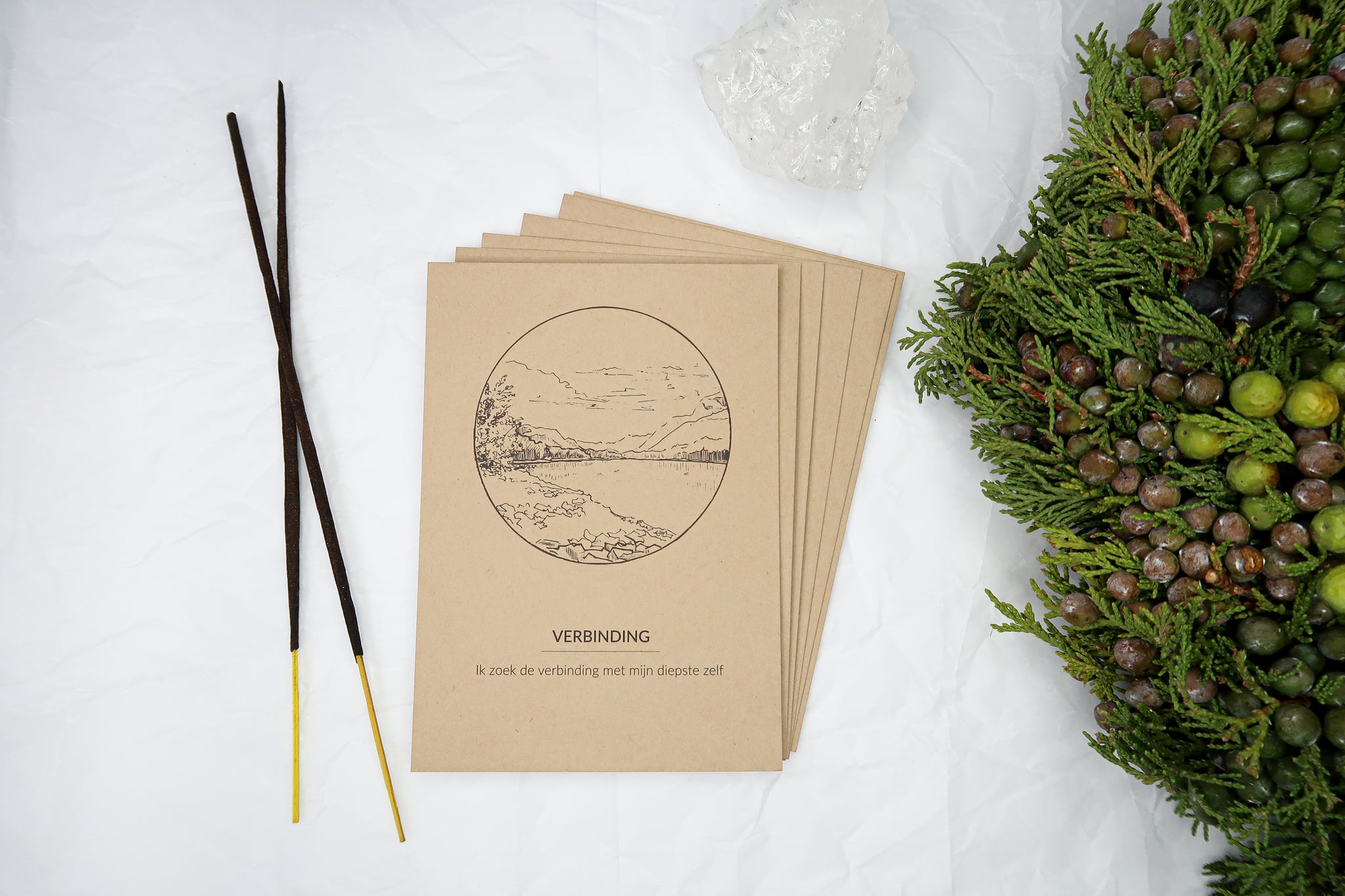 Living with Attention Inspiration Cards - 6 pieces